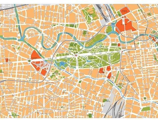 Berlin vector map | Download vector maps for Adobe Illustrator